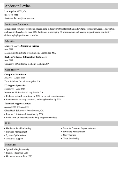 Peace Corps Resume: Sample & Writing Guide [20+ Tips]